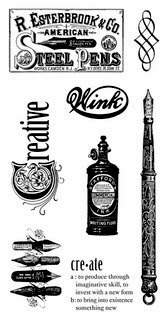 Annette's Creative Journey: Graphic 45 Typography Stamp Sets