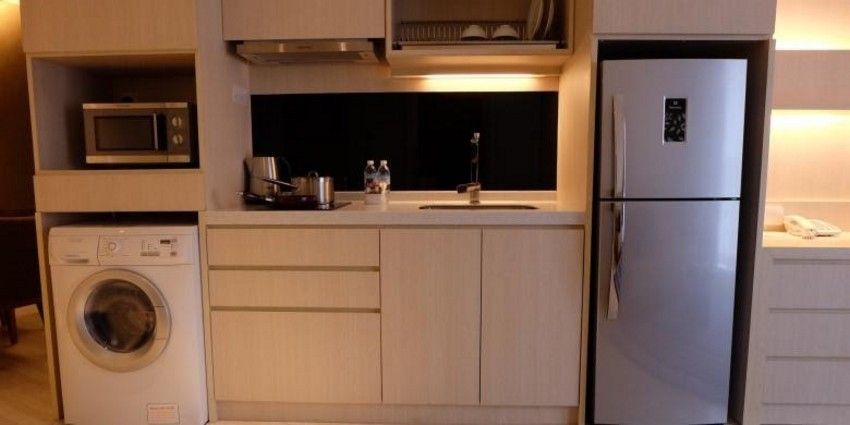 Ide Kitchen Set Dengan Mesin Cuci Menarik - Desain Model Kitchen Set