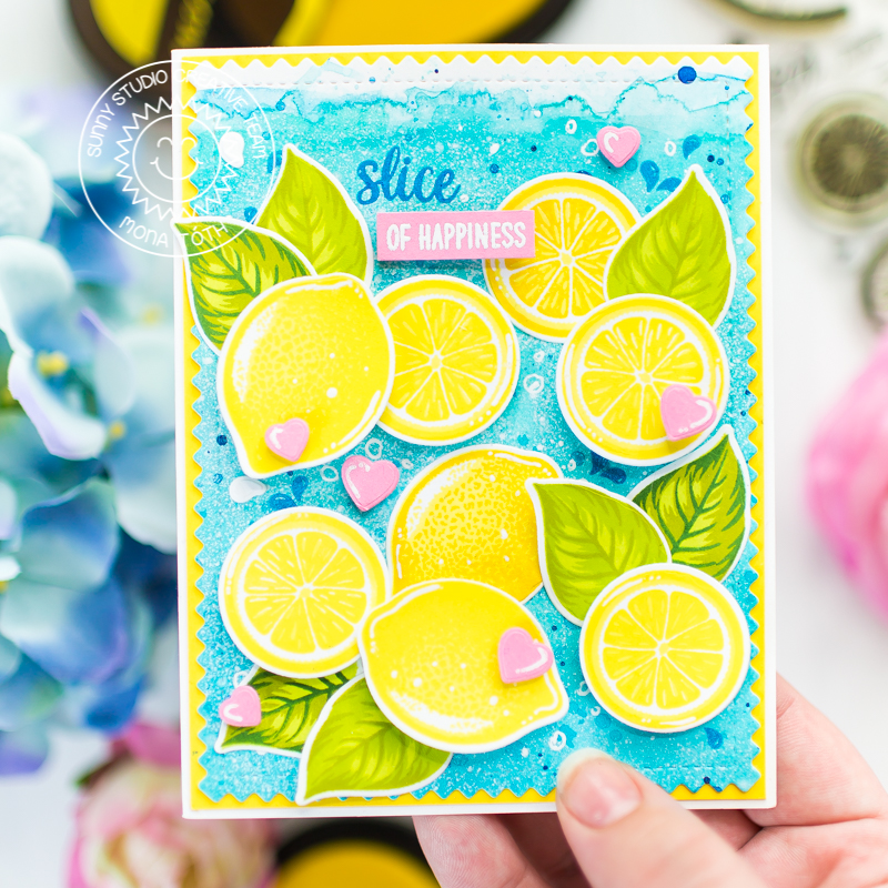 Sunny Studio | Slice of Summer - Cardmaking Ideas with Mona Toth