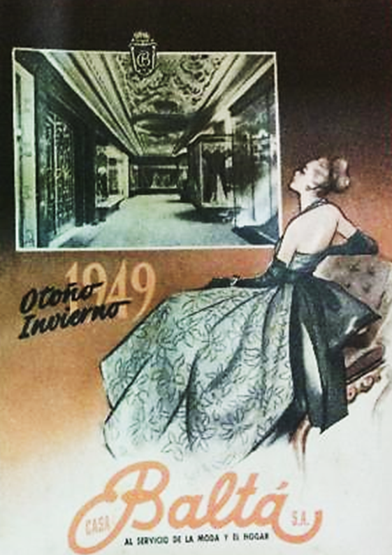 BARCELOFÍLIA : CASA BALTÀ. Teixits i roba de vestir. Plaça Catalunya 7 ...