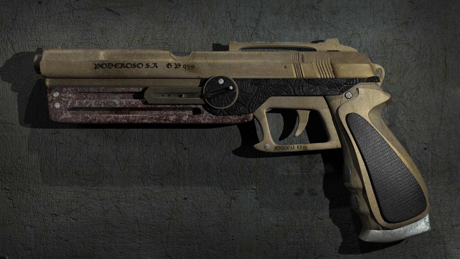 Sergio Poderoso Blog: Diseño pistola / Gun´s design