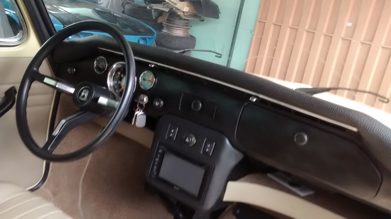 * Décadas de Fusca: Painel personalizado de fusca.