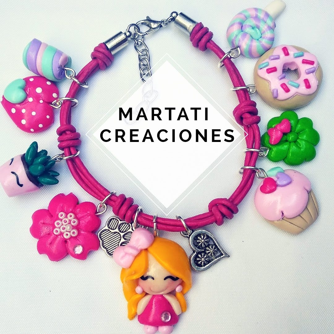Martati creaciones FIMO: Llaveros charms fimo