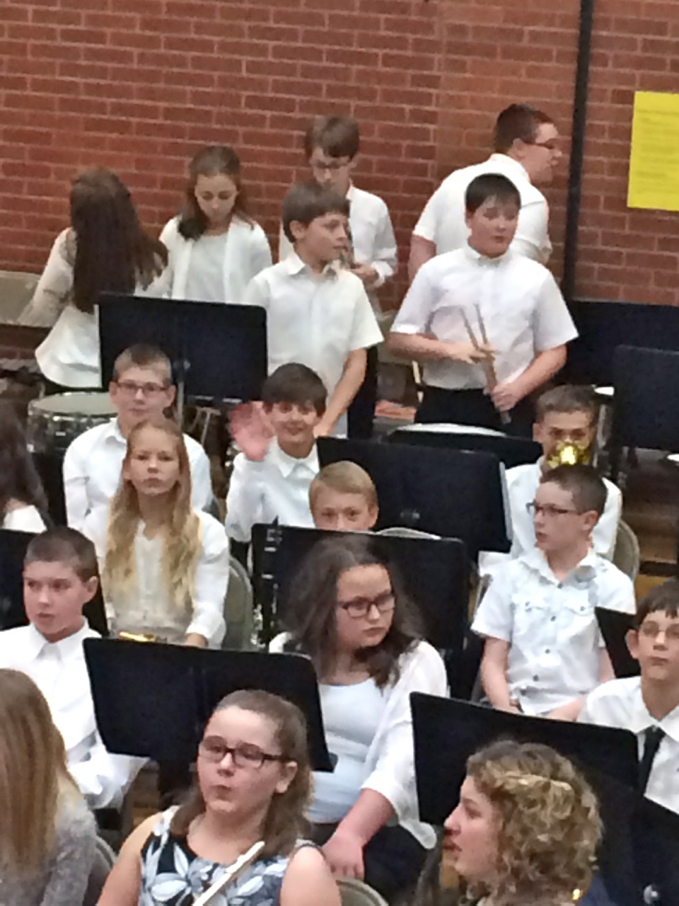 OUT OF FRAME: 6th Grade Band Concert