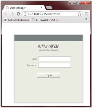 Cara Setting Hotspot Mikrotik dengan UserMan