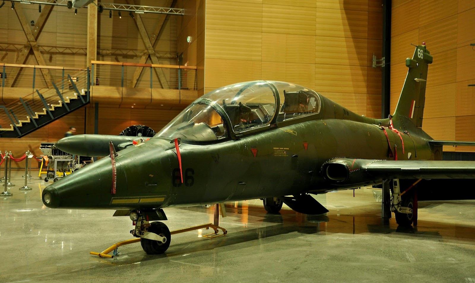 MOTAT Aircraft Collection: Aermacchi MB-339CB