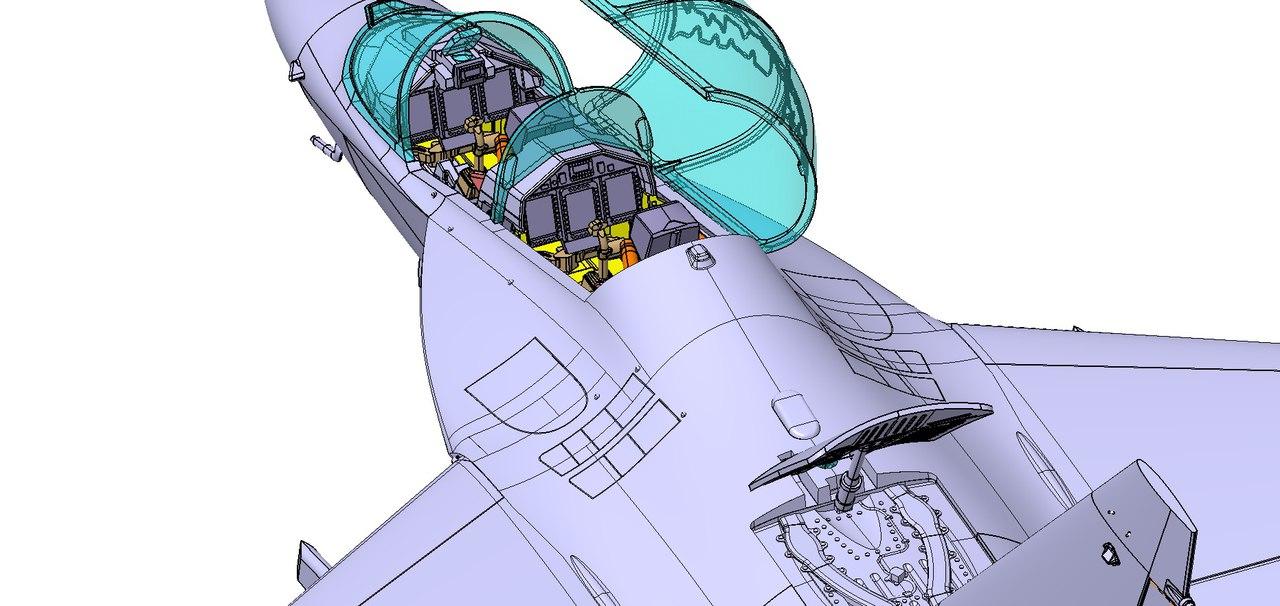 3D Aircraft Modeling in blender
