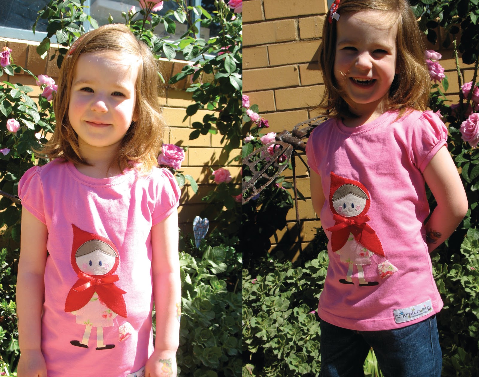 Merry-Go-Round Handmade: Little Red Riding Hood handmade top / tee by ...