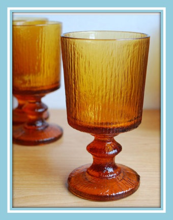 Let It Shine: The Sparkle of Vintage Amber Glassware