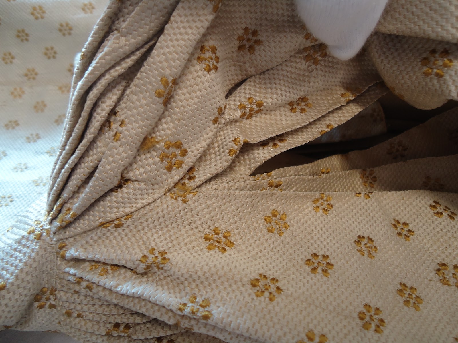 HandBound: Silk Sprigged Floral English Robe