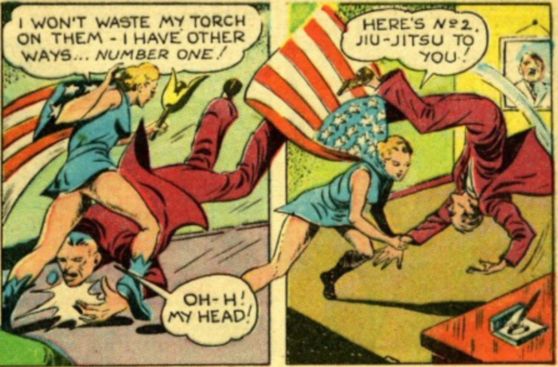 Slay, Monstrobot of the Deep!!: Fawcett/Quality 1941 Week--The Bitter Dregs