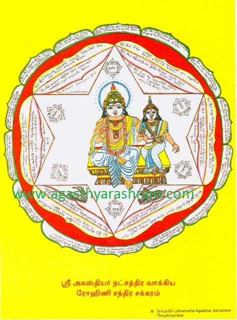 Agasthiar's 27 star worship
