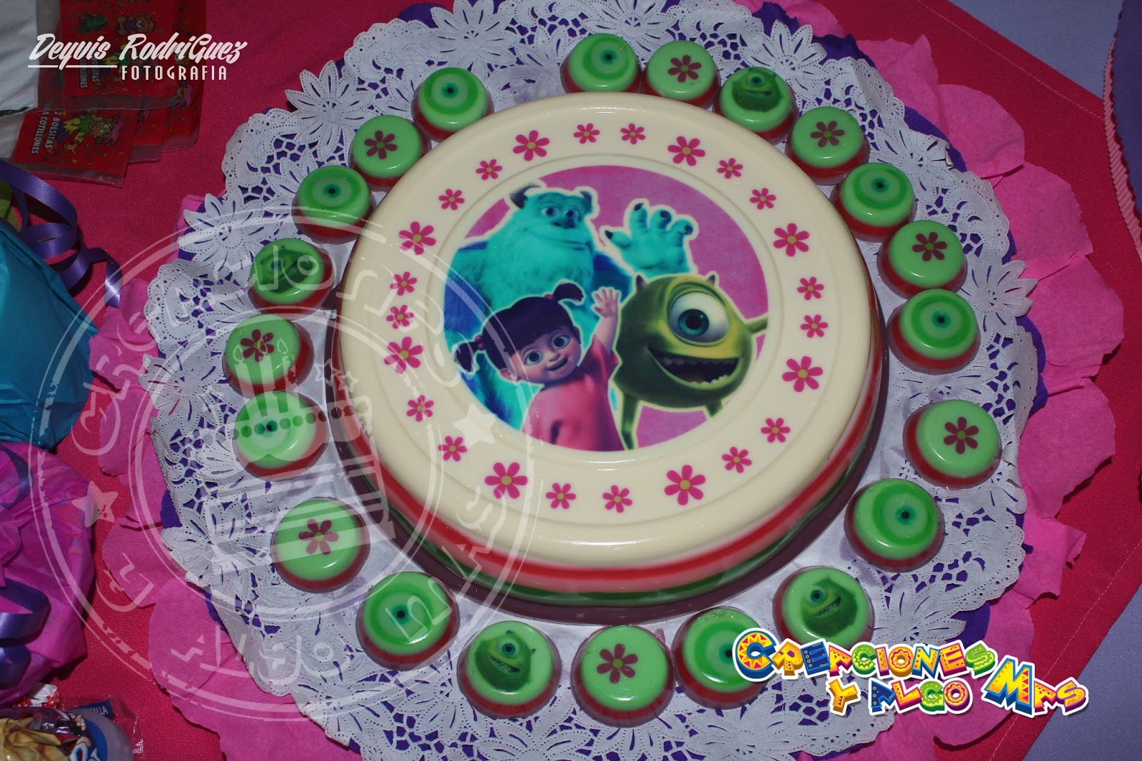 FIESTA MONSTER INC - PARTY MONSTER INC - Creaciones y Algo Mas