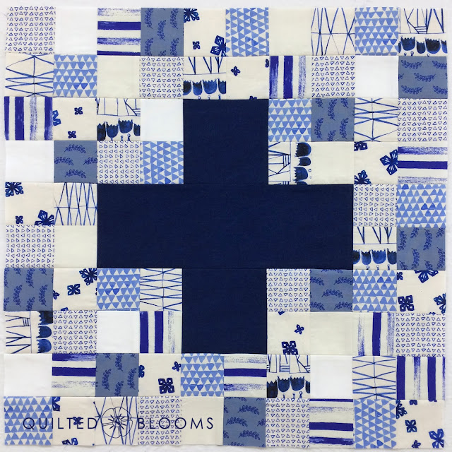 Quilted Blooms: Modern Plus Sign Quilts + Candy Plus Pillow Tutorial Link