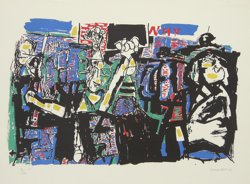 Structure and Imagery: Abraham Rattner: Richly Colored Works