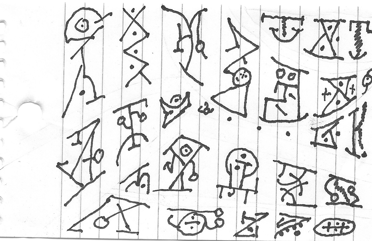 The New Post-literate: A Gallery Of Asemic Writing: New asemic writing ...