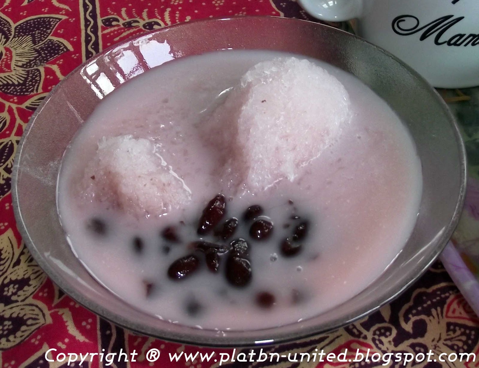 Es Kacang Merah (Minuman Khas Bangka) ~ PLAT BN UNITED