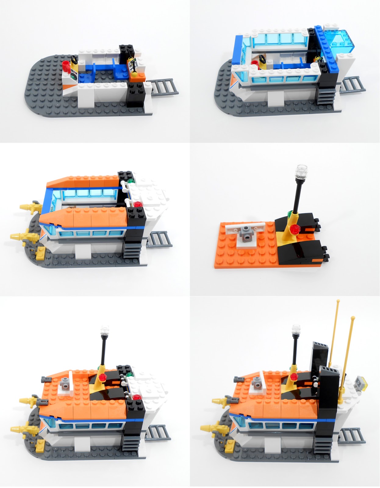 Oz Brick Nation: LEGO City 60014: Coast Guard Patrol Review