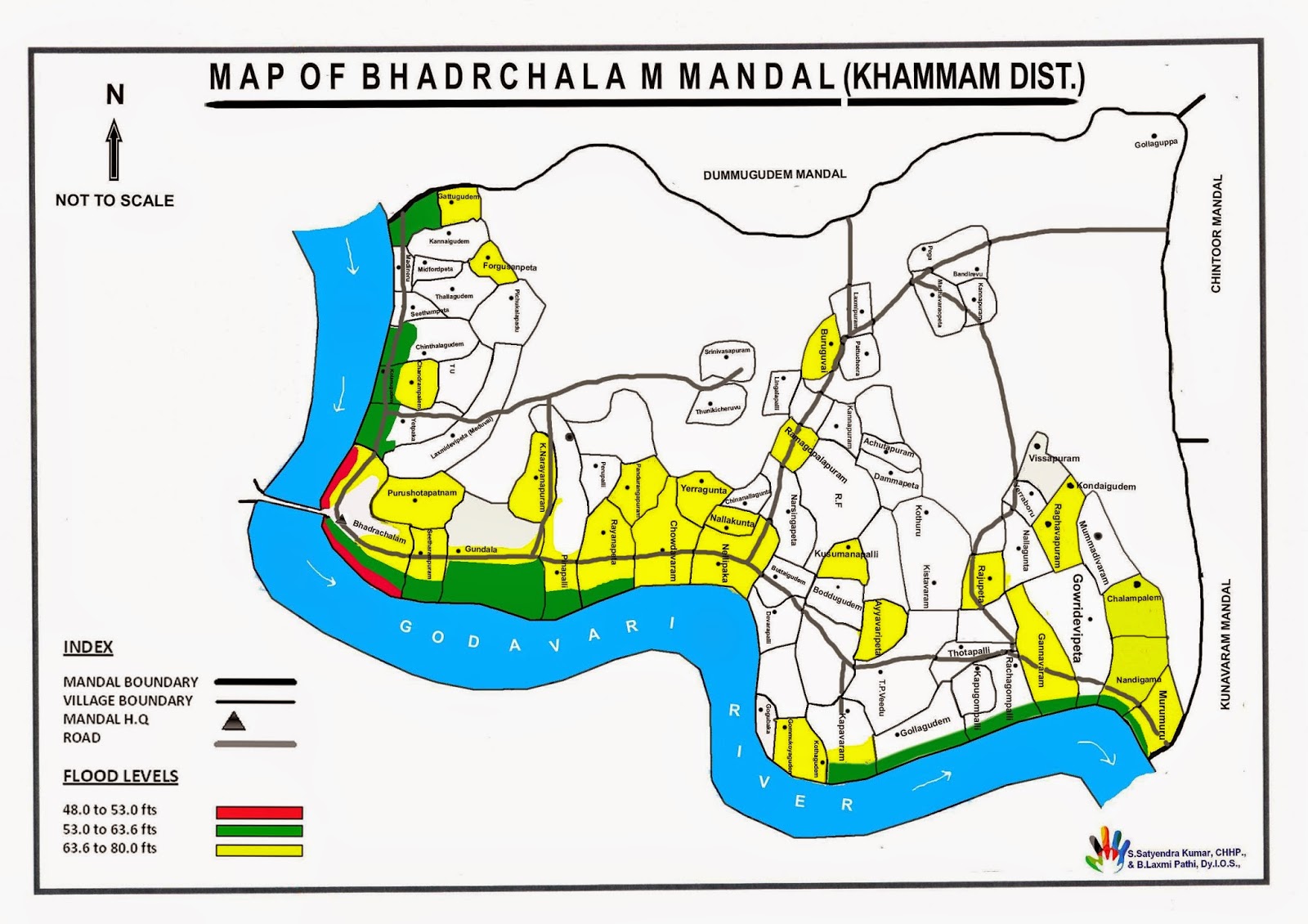 SUB COLLECTOR'S OFFICE, BHADRACHALAM: Bhadrachalam Mndal MAP