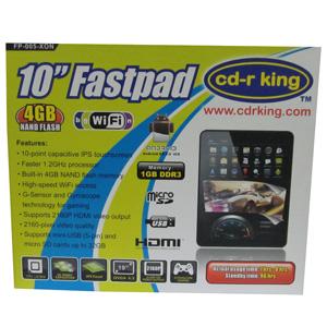 CD-R KING 10-inch Fastpad (FP-005-XON): CD-R King's first Android 4.0 ...
