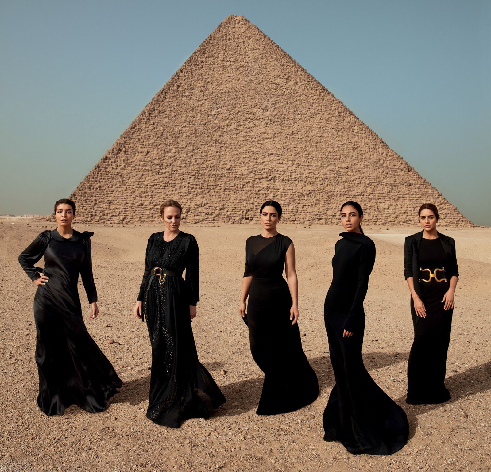 Saba Mubarak, Haya Abdulsalam, Salma Abu Deif, Shereen Reda & Amel ...