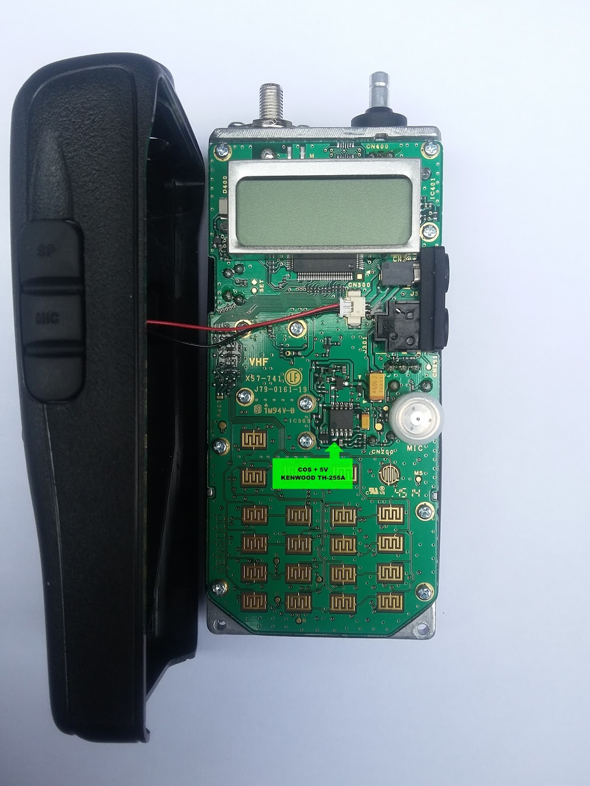 HOBBY RADIO COMMUNICATION REPEATER HT VHF/UHF: COS RADIO KENWOOD TH 255 A