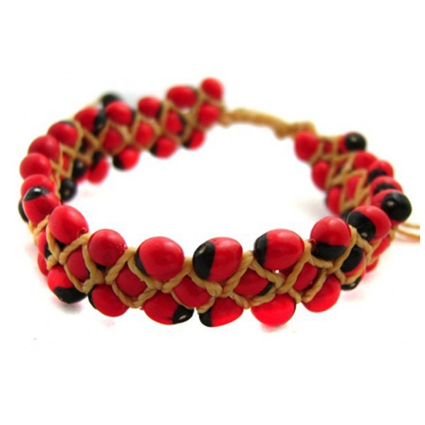 Artesanía y Bisutería Peruana: Pulsera de Huayruro (3)