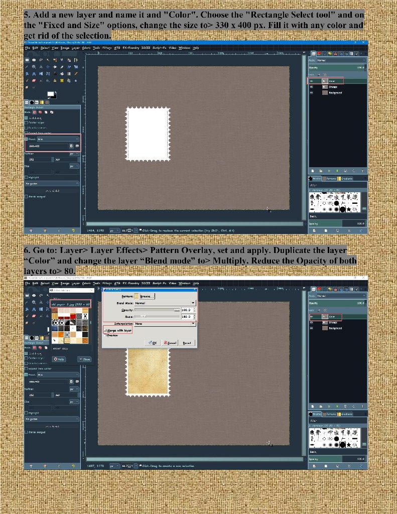 Gimp Nexux Tutoriales: How to create Social Network Stamps