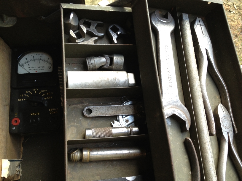 Just A Car Guy: WW2 military tool box