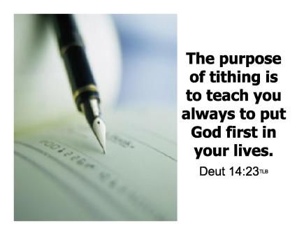 10 Wonderful Verses In Bible Concerning Tithes & Offerings