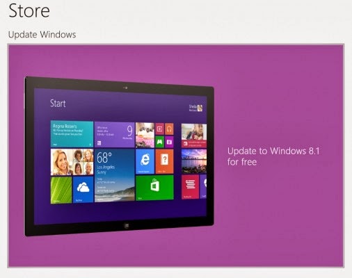 Upgrade to Windows 8.1 from Windows 8 | IT Alerts, News, Reviews, Tips