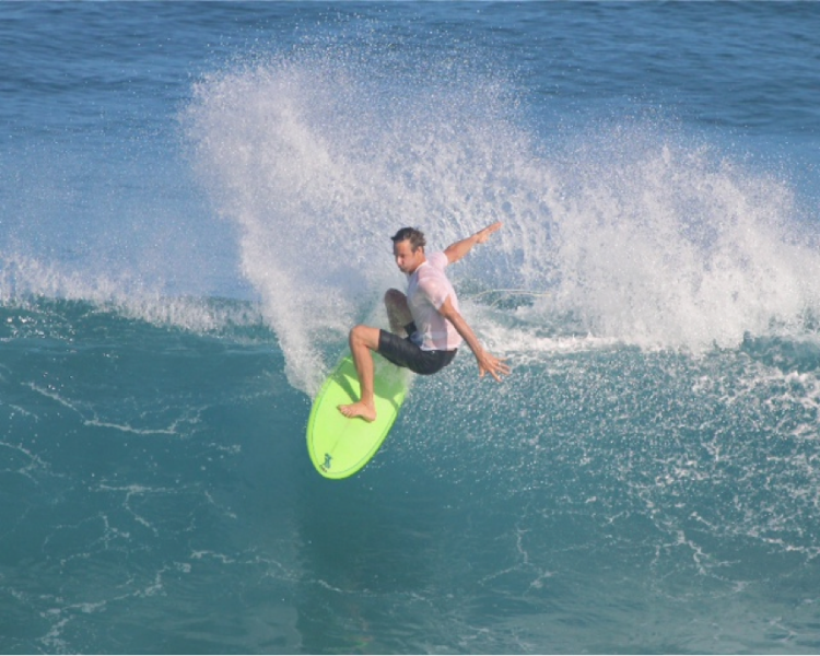 a day at the beach: Dave Parmenter