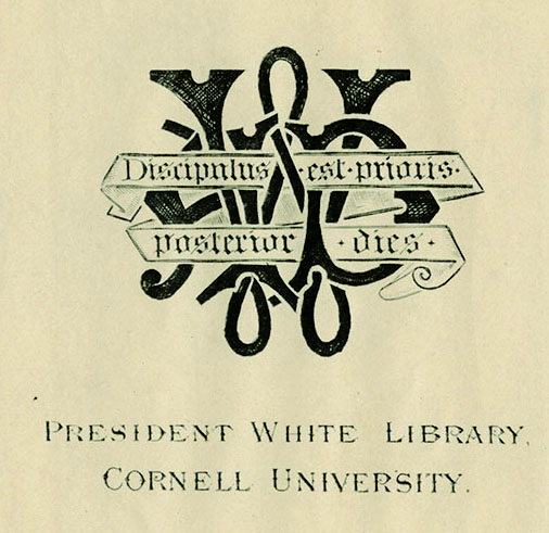 Ex Libris Argentina: Edwin Davis French. Estados Unidos (1851-1906)