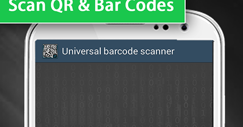 Universal Barcode Scanner App: Universal Barcode Scanner - Generate QR Code