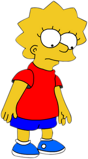 render Lisa Os Simpsons | Panico Renders
