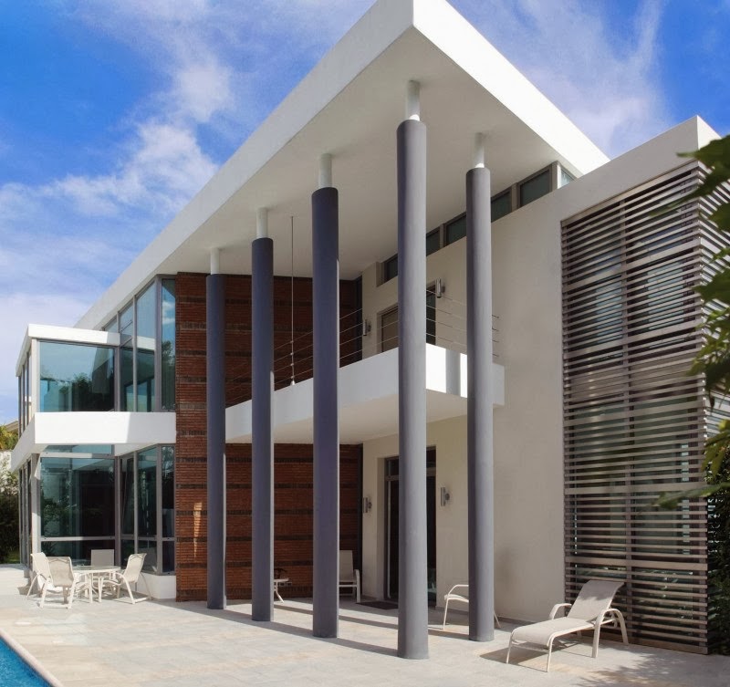 Contoh Desain Rumah pake pilar ~ Design Rumah