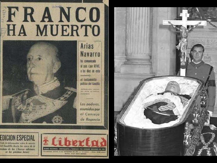 sociales y lengua: La muerte de Franco