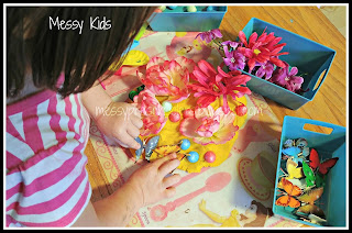 Messy Kids: Spring Play Dough: An Invitation to Play