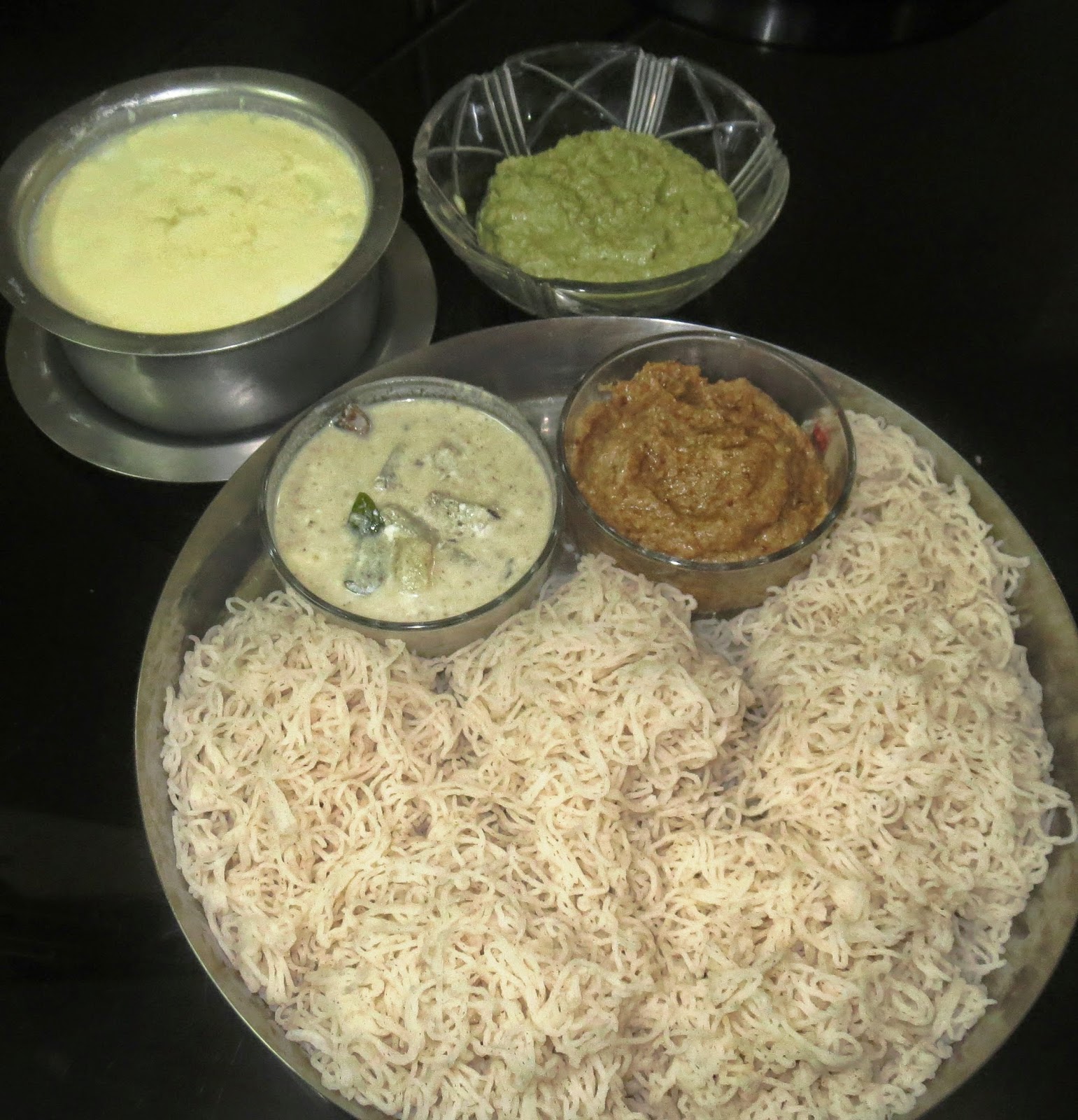 ಅಡಿಗೆ - Adige: Boiled Rice + Rice Flour Ottu Shavige