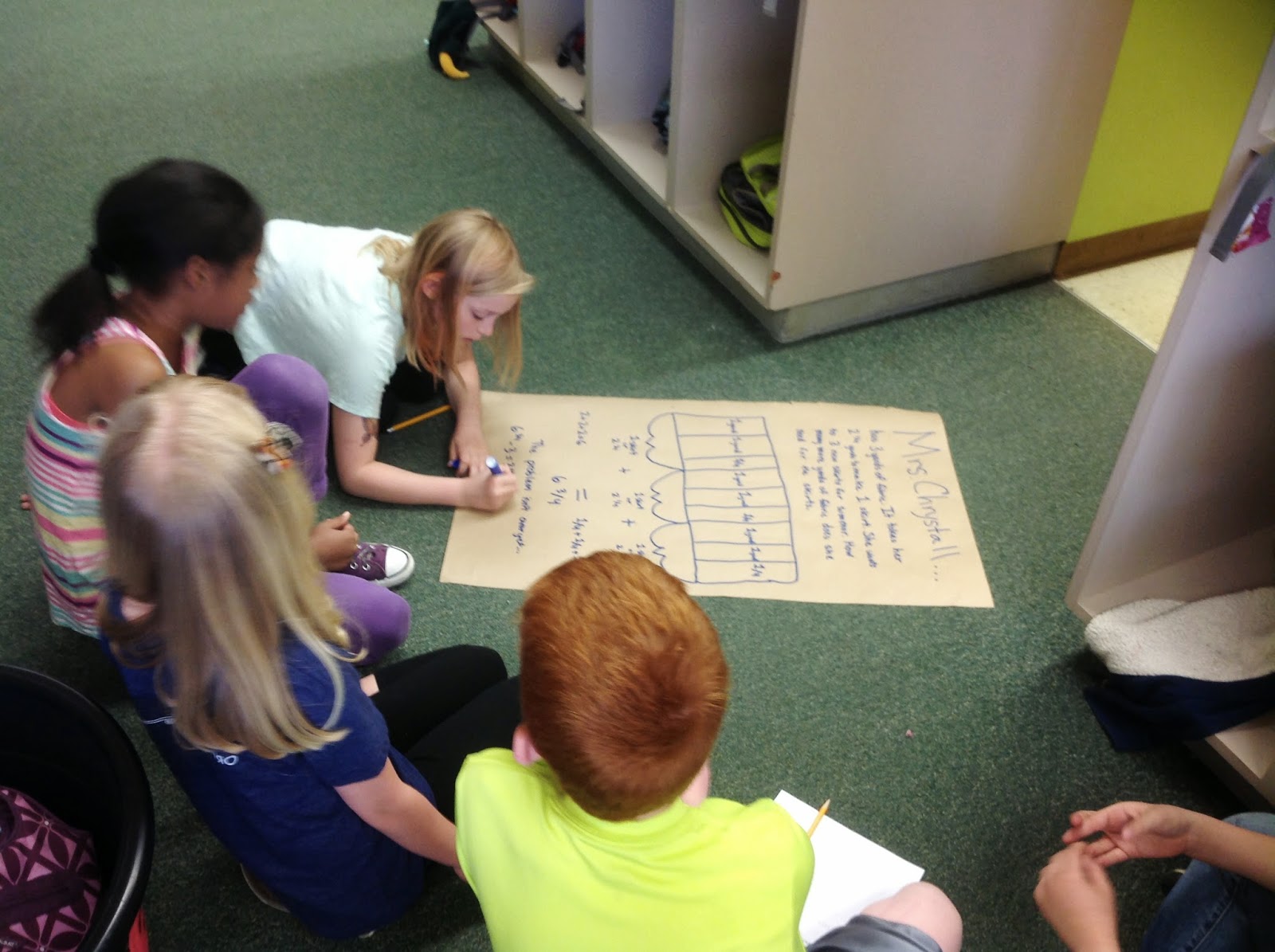 Mrs. Chrystall: Math Word Problem Gallery Walk