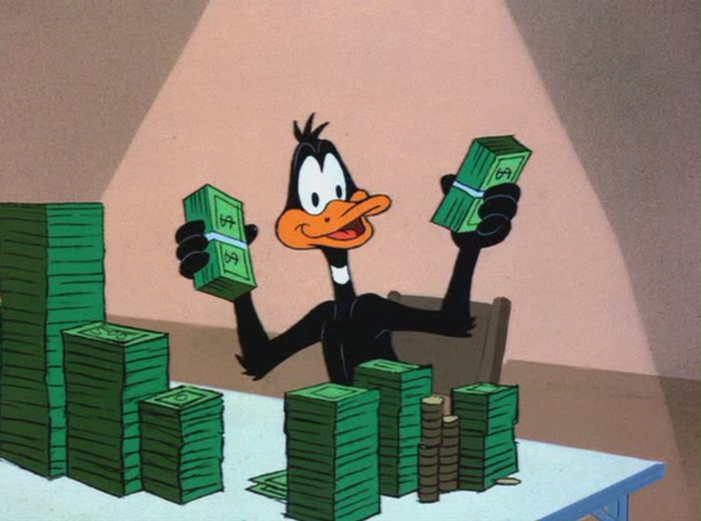 Daffy Duck Money Wallpaper