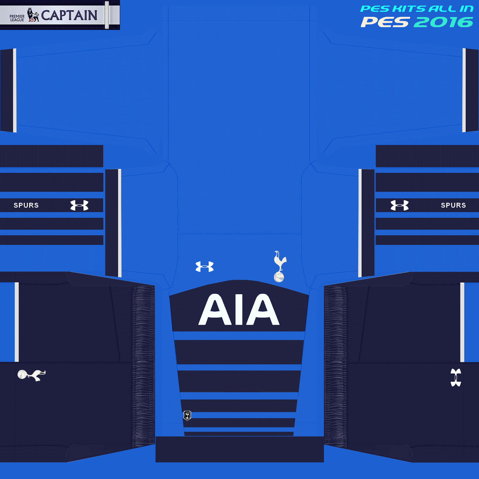 PESEDIT2016: TOTTENHAM SPURS PES 2016 PS4