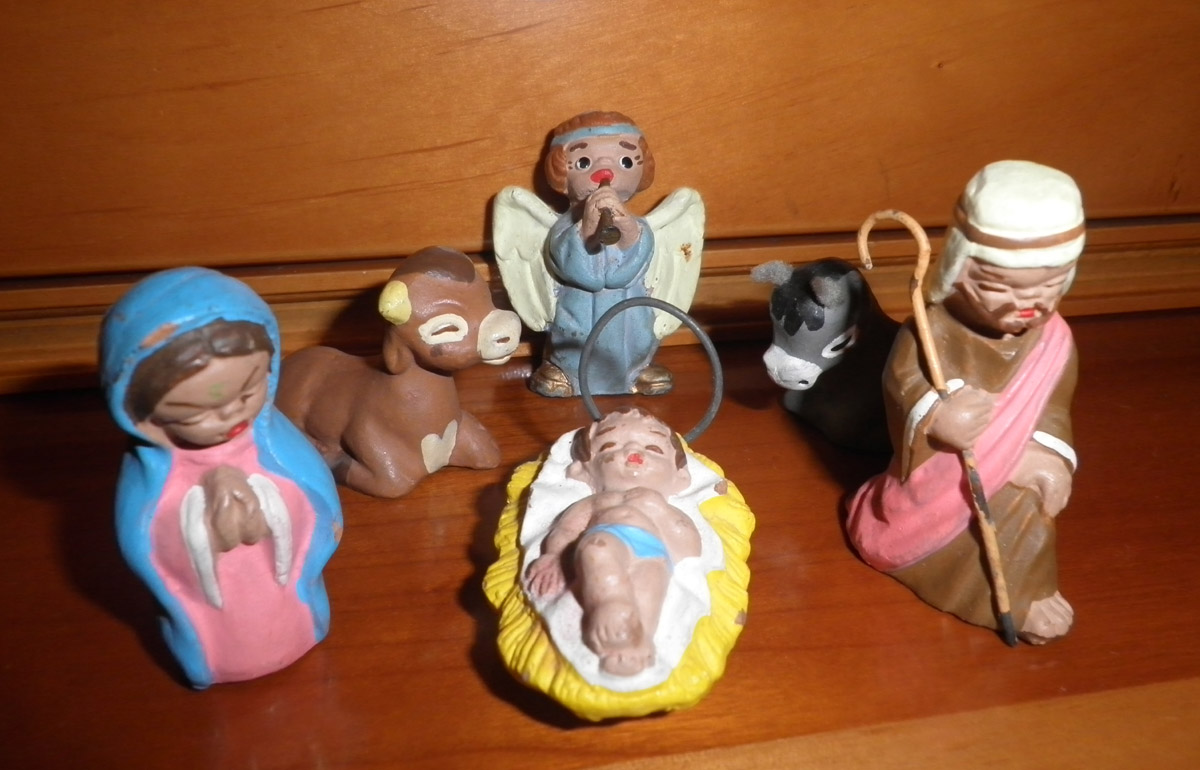 Mi Matrix Particular: Pequeños belenes en casa