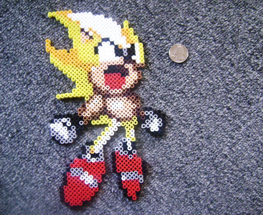 Super Sonic Perler
