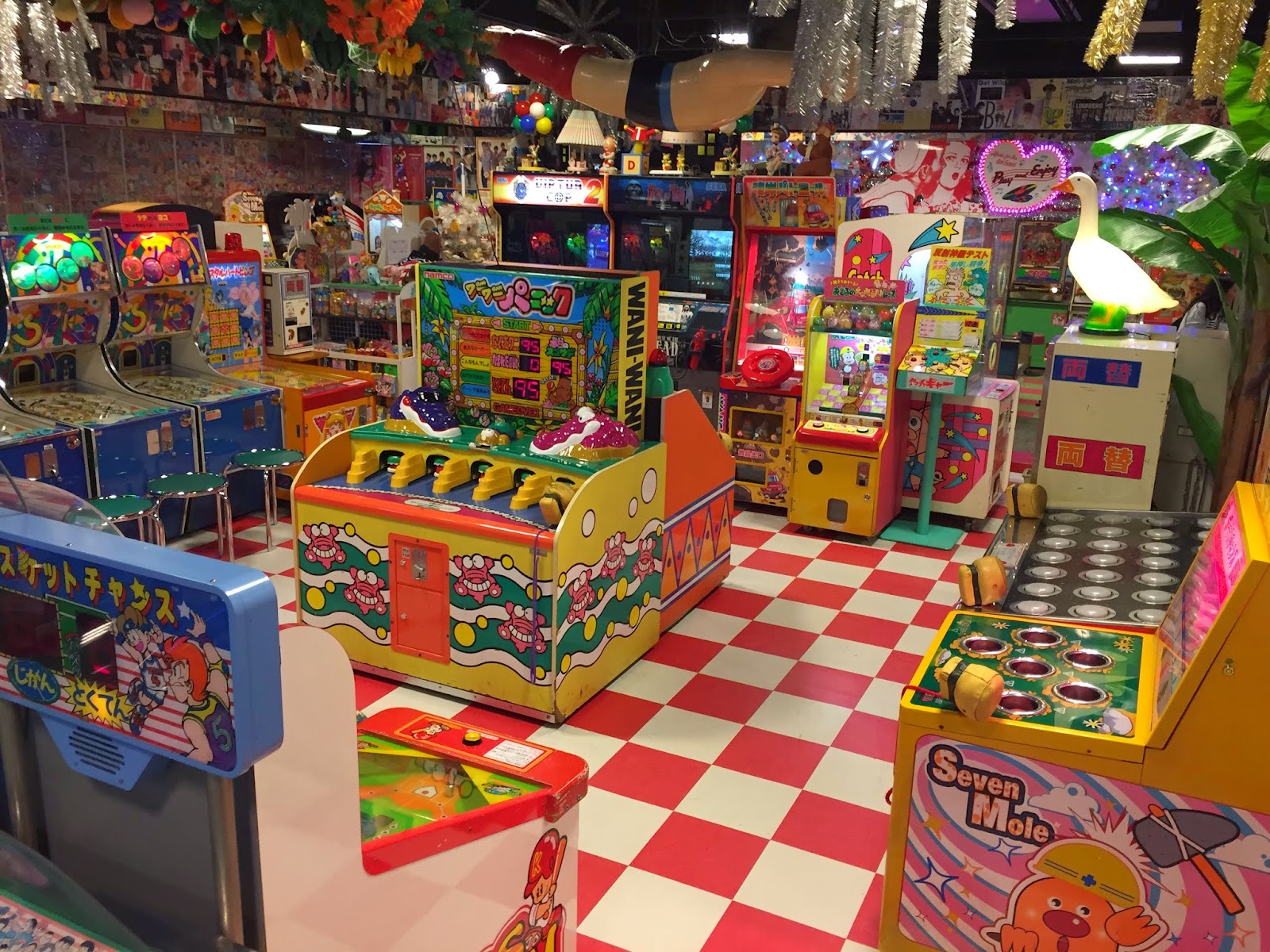 Retro Tokyo Mini-Theme Park (Showa Era) at the Decks in Odaiba with ...