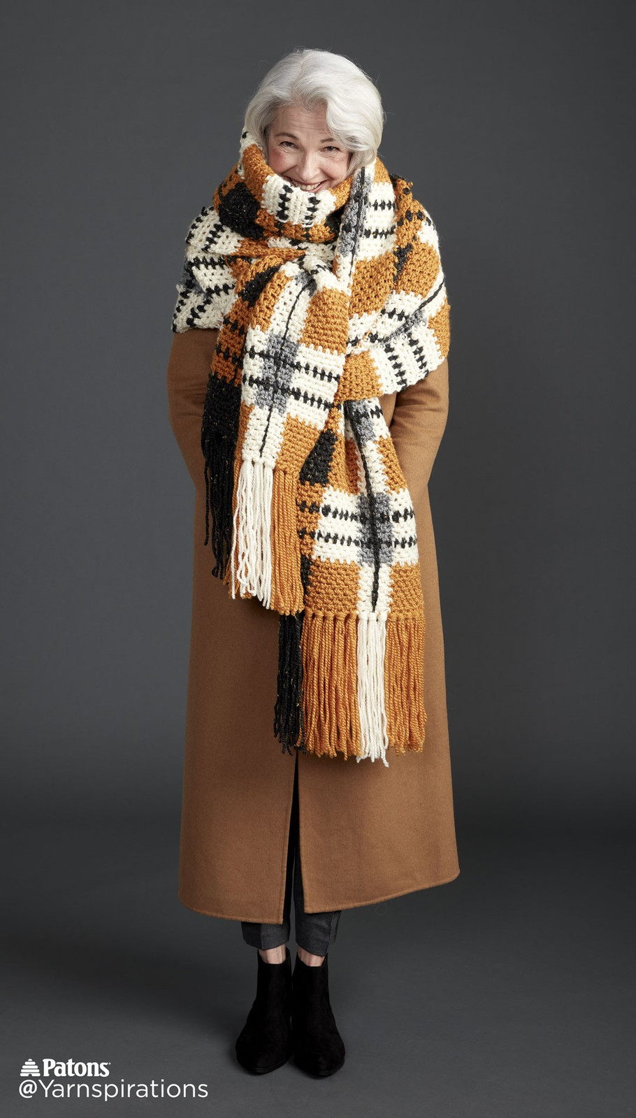 Tina's handicraft : long winter scarves