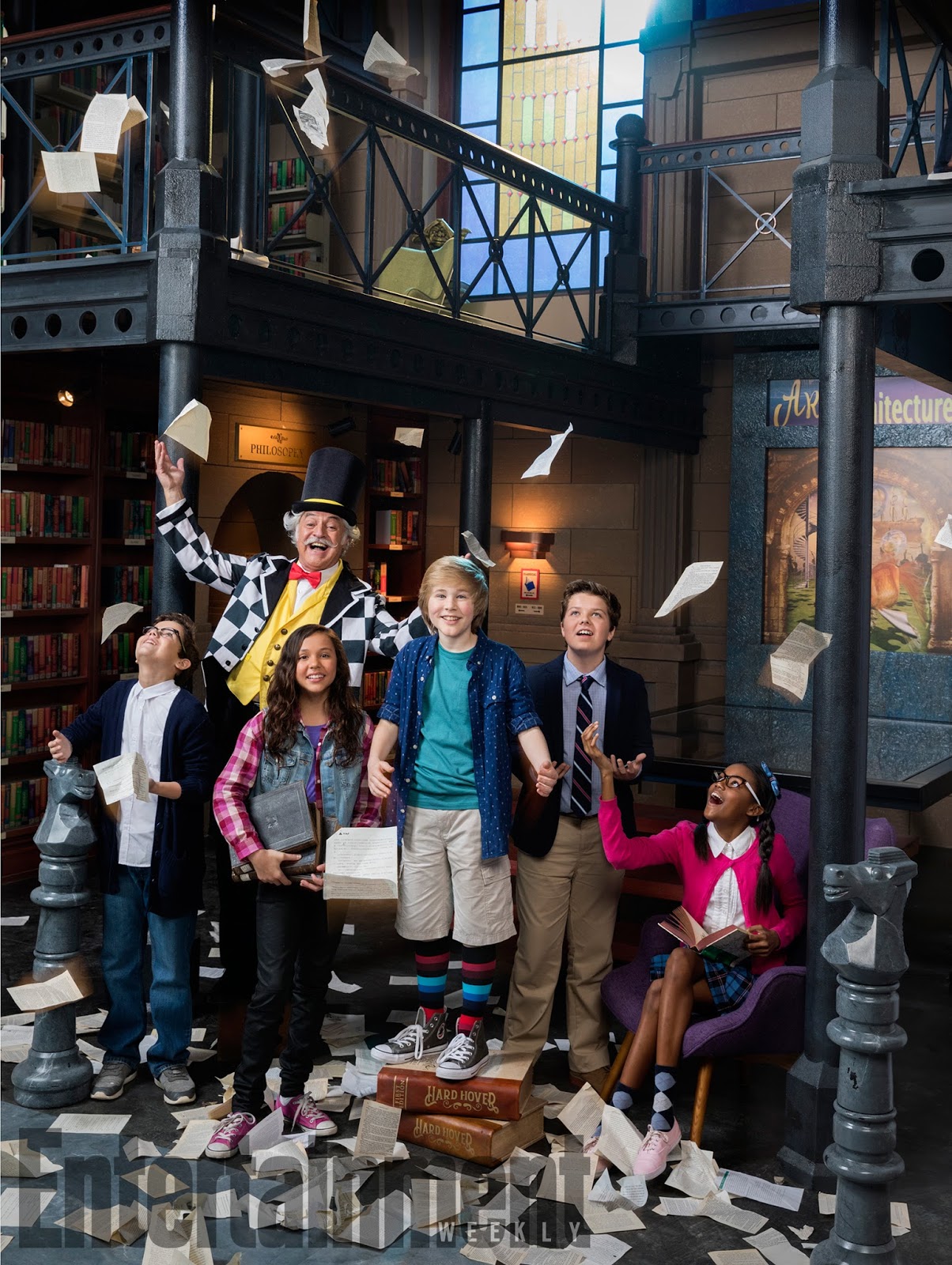 NickALive!: First Look at Nickelodeon's "Escape from Mr. Lemoncello's ...