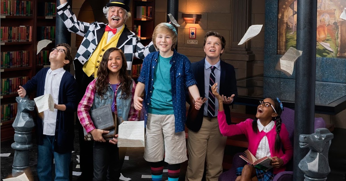 NickALive!: First Look at Nickelodeon's "Escape from Mr. Lemoncello's ...