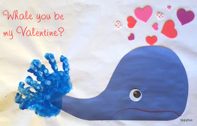Tippytoe Crafts: Valentine Whale