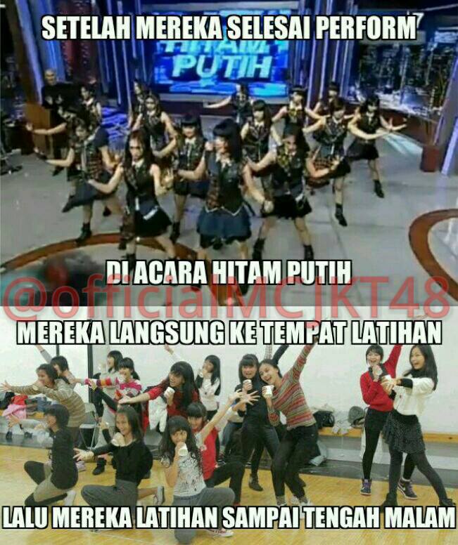 Meme Komik JKT48 - 48 family